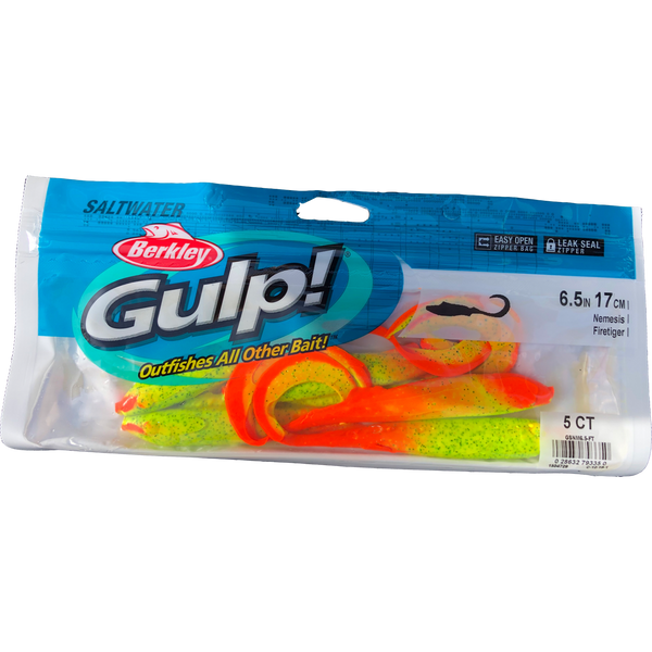 Gulp Soft Bait Packet 6.5" Nemesis | Jetskifishing/Andrew Hill ...